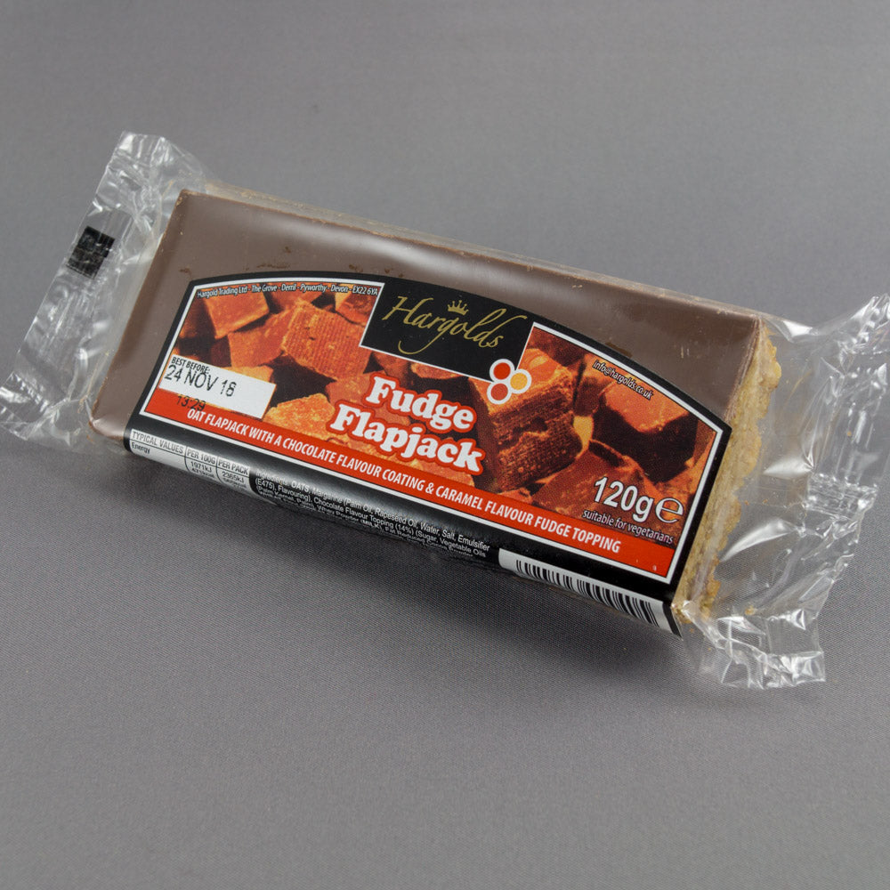 Hargolds Fudge Flapjack 120g — Friends of West Suffolk Hospital Shop