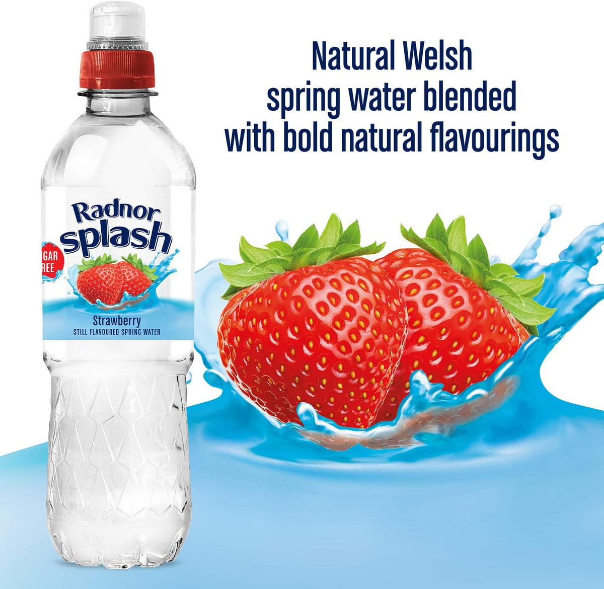 Radnor Splash Strawberry Flavoured Spring Water 500ml — Friends of West ...