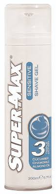 Supermax Sensitive Shave Gel 200 ML — Friends of West Suffolk Hospital Shop
